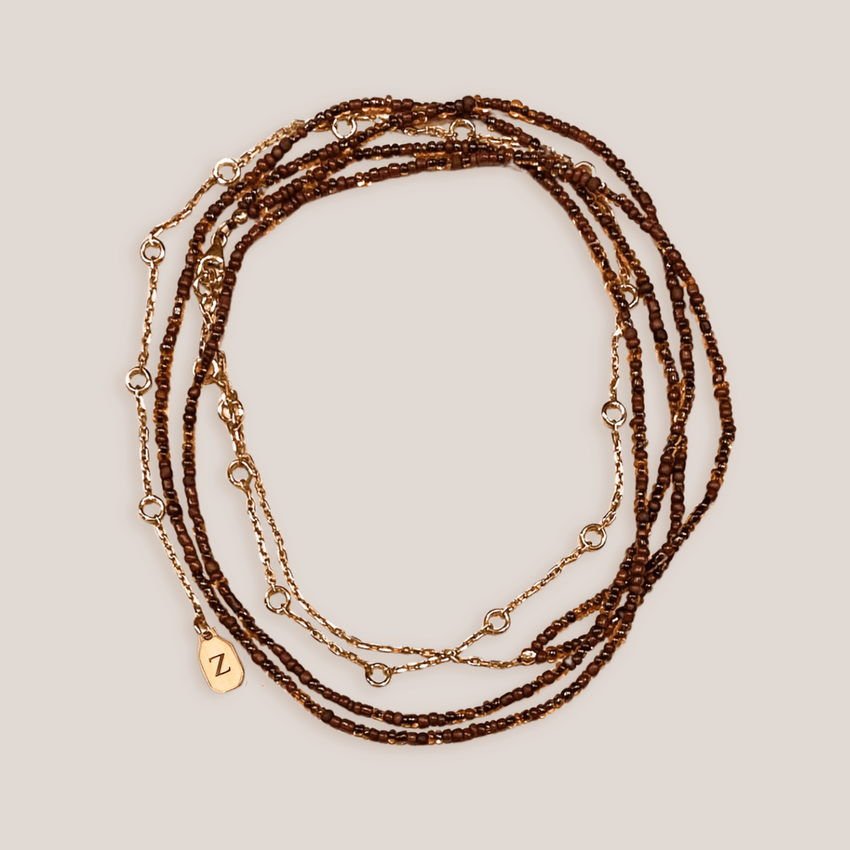 Nevali Belly Chain | tortoise | IZA JEWELRY
